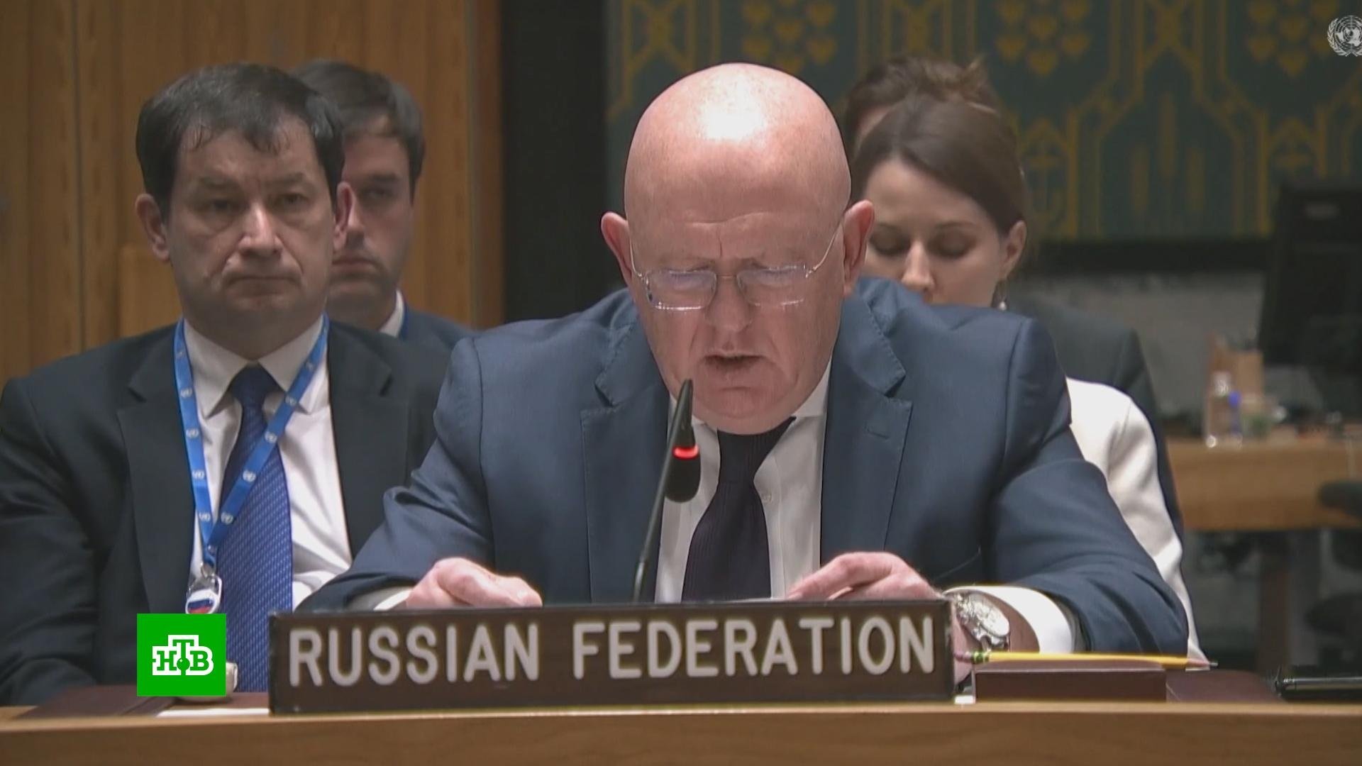 НТВ on Twitter: "Небензя рассказал о зараженных опасными вирусами боевых комарах США https://t ...