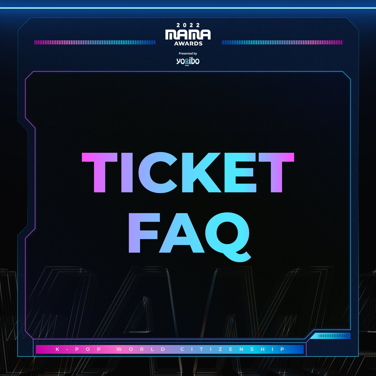 🔔【Ticket Info] TICKET FAQ 🔗FAQ l https://t.co/sSuLXPTlre 📌1st TICKET SALES (~10/30 23:59, KST ...