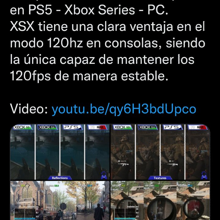 Andrea Pichinini on Twitter: "Call of Duty MW2 runs better on Xbox Series X than PS5. Xbox hater ...