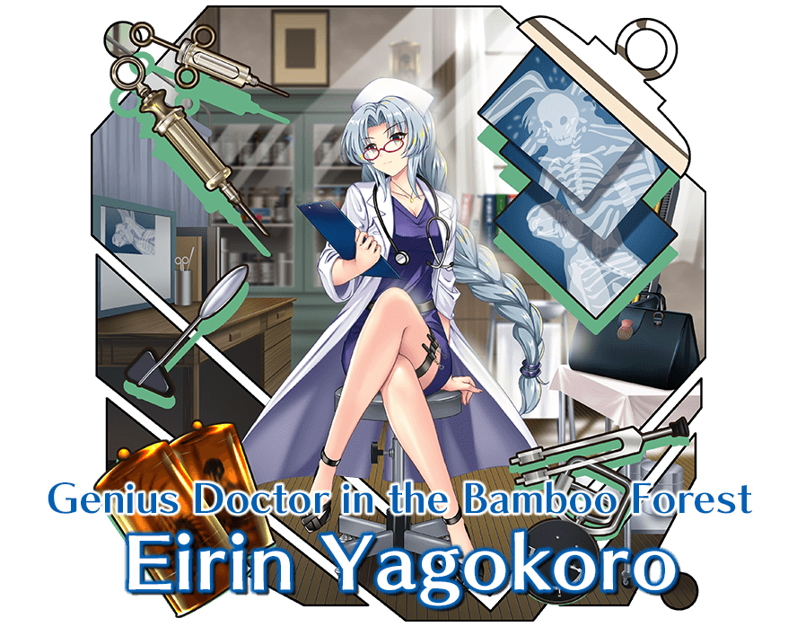 Touhou LostWord on Twitter: "Hi friends, Take a look at Eirin Yagokoro's Genius Doctor in the ...