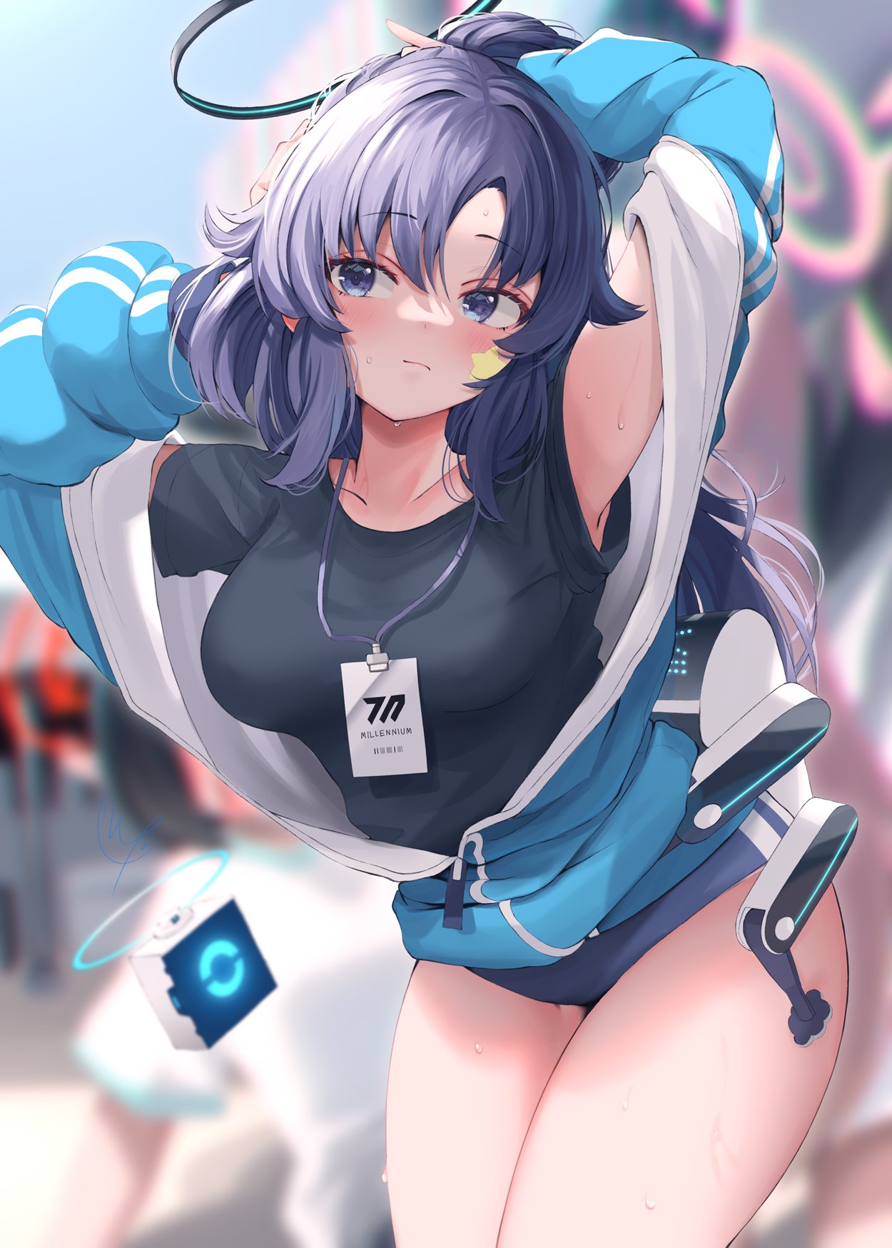 鳴島かんな🐟FANBOX/Fantia on Twitter: "ここは先生がオトナとして汗を拭いてあげないとだな…！！ https://t.co/teKh7gT2Iz" / Twitter