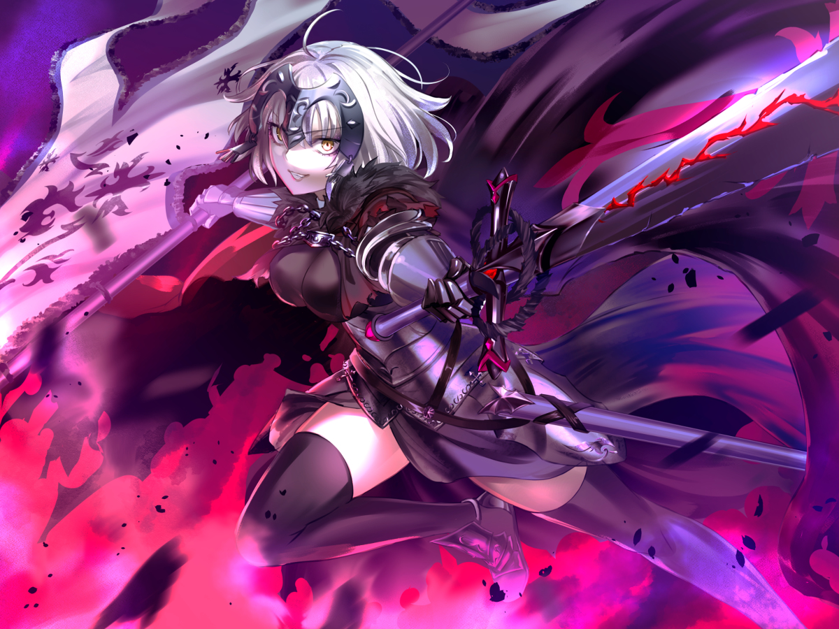 null ,ジャンヌ・オルタ 「無題 #Fate/GrandOrder #FGO #ジャンヌ・オルタ 」|Gyozaのイラスト