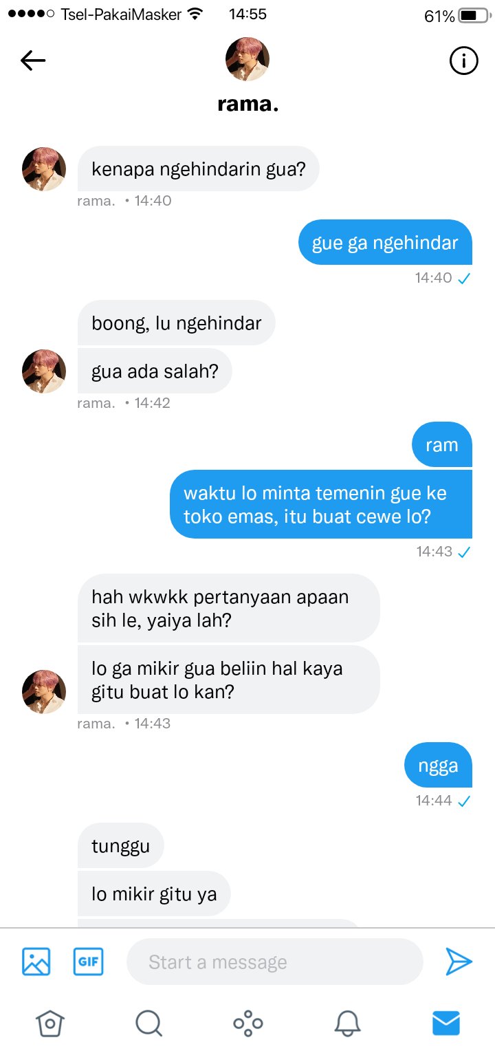 sen, on Twitter: "lu ga se baper itu https://t.co/ywqjiEsoJO" / Twitter