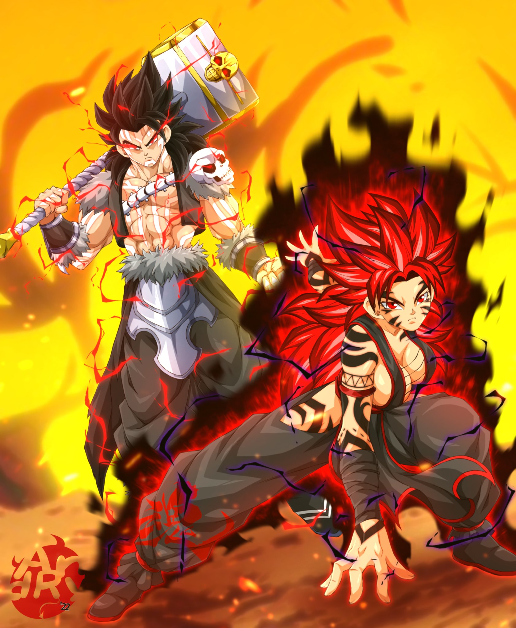 Kaosmerah on Twitter: "Matheus Khrono Force 3 & Lin Succesor form 4, OC & concept by @Emperor ...