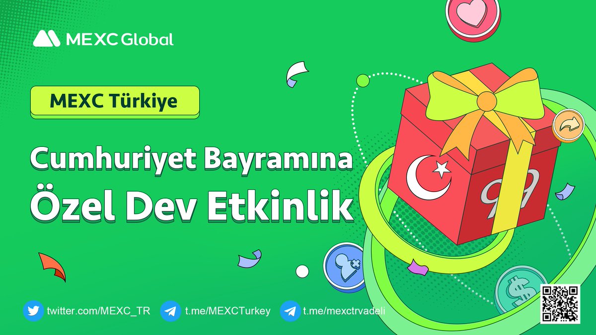 🇹🇷MEXC_TR on Twitter: "🔥#MEXCTürkiye'den Cumhuriyet Bayramına Özel Dev Etkinlik! ️ Birbirinden ...