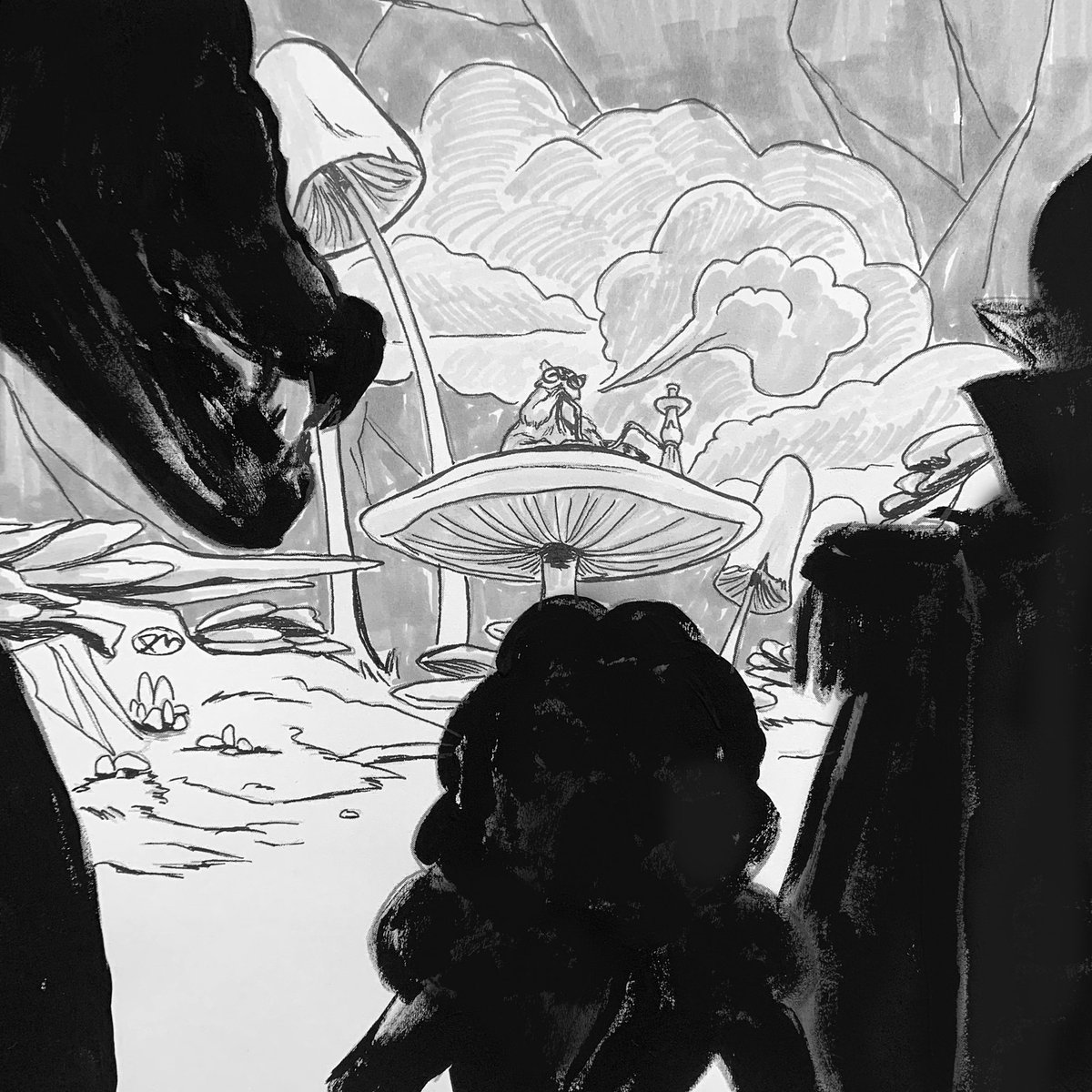 「Yesterday's #inktober2022 」Yael Nathanの漫画