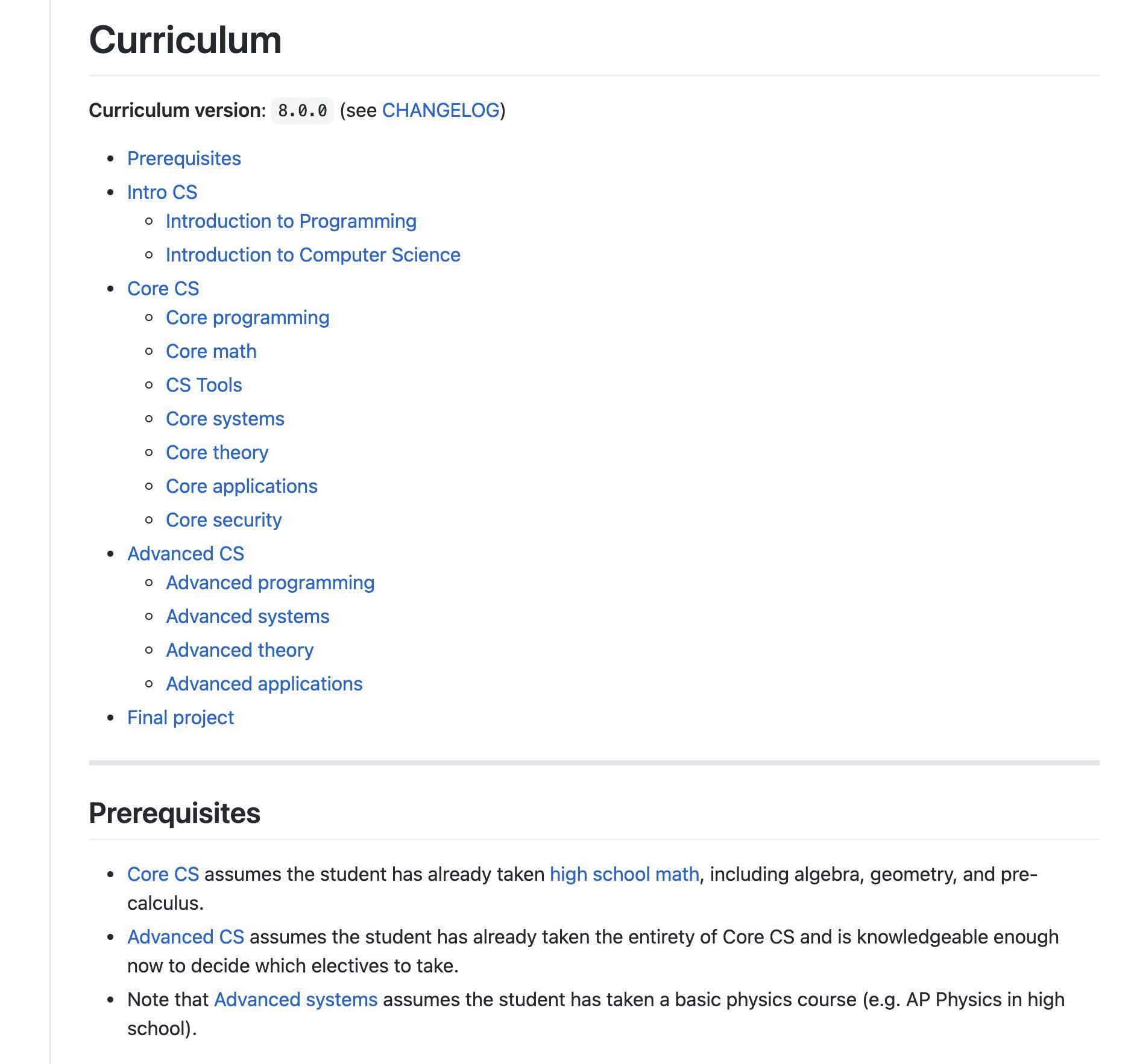 Abacus.AI on Twitter: "A full Computer Science curriculum that starts from the very beginning ...