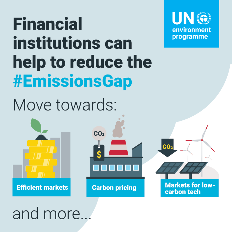 UN Environment Programme on Twitter: "Financial institutions can become a critical enabler of ...