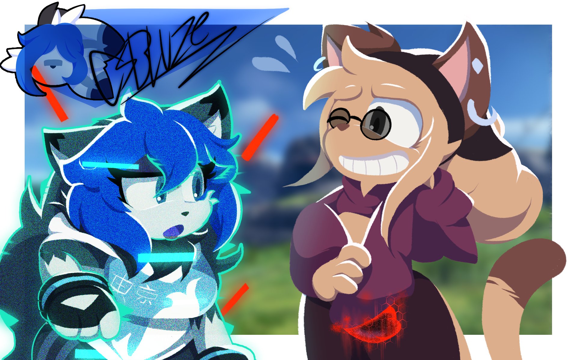 🏳️‍⚧️bluze Commission Closed 🏳️‍⚧️ On Twitter Jinusenpai Im Going To Loose It Having That