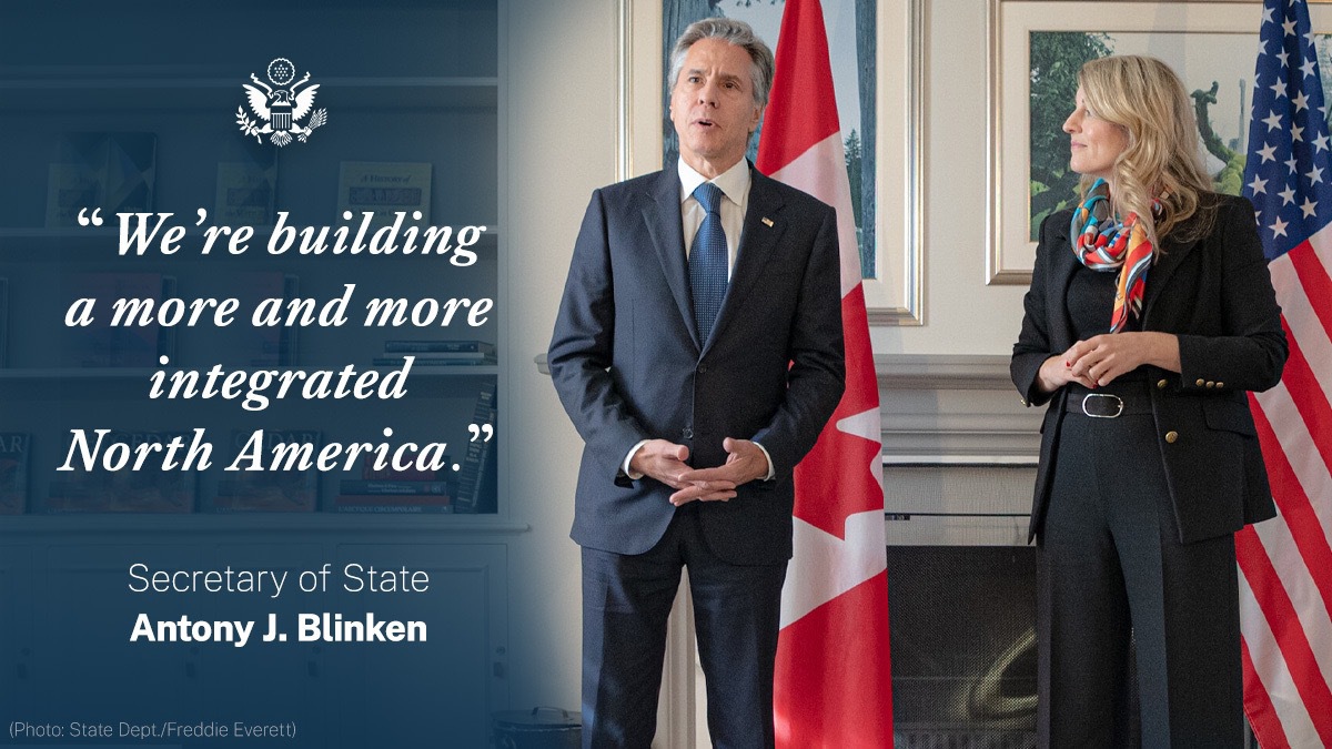 Department Of State On Twitter Secblinken Our Two Countries Are