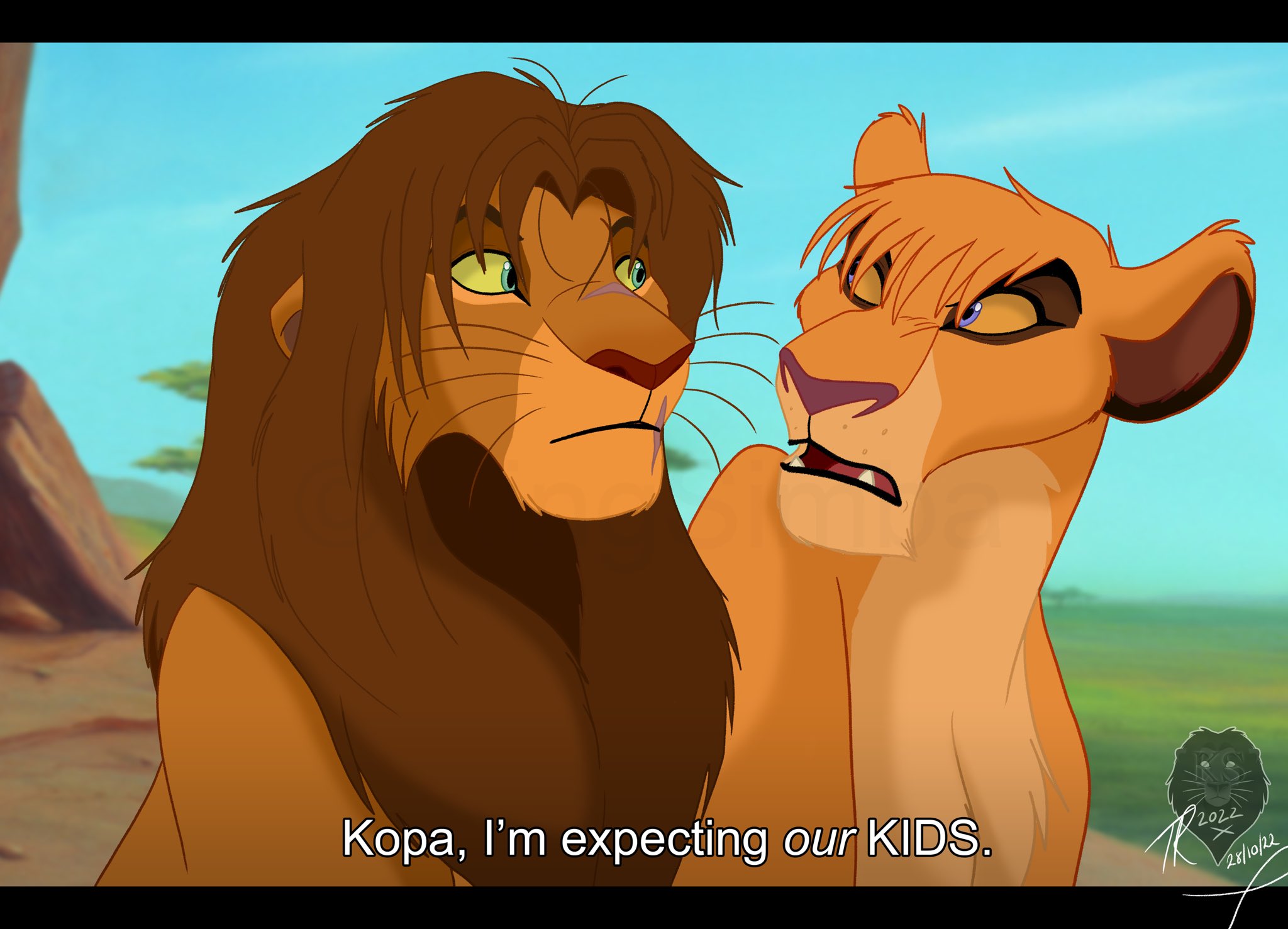 The Lion King Vitani And Kopa