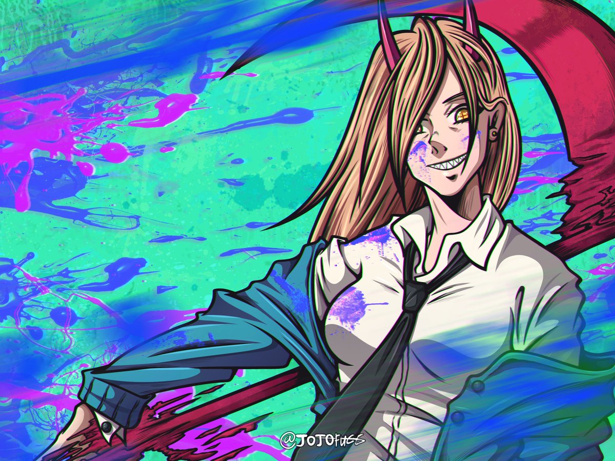 チェンソーマン「power! #chainsawman #power 」|JOJOFUCGのイラスト