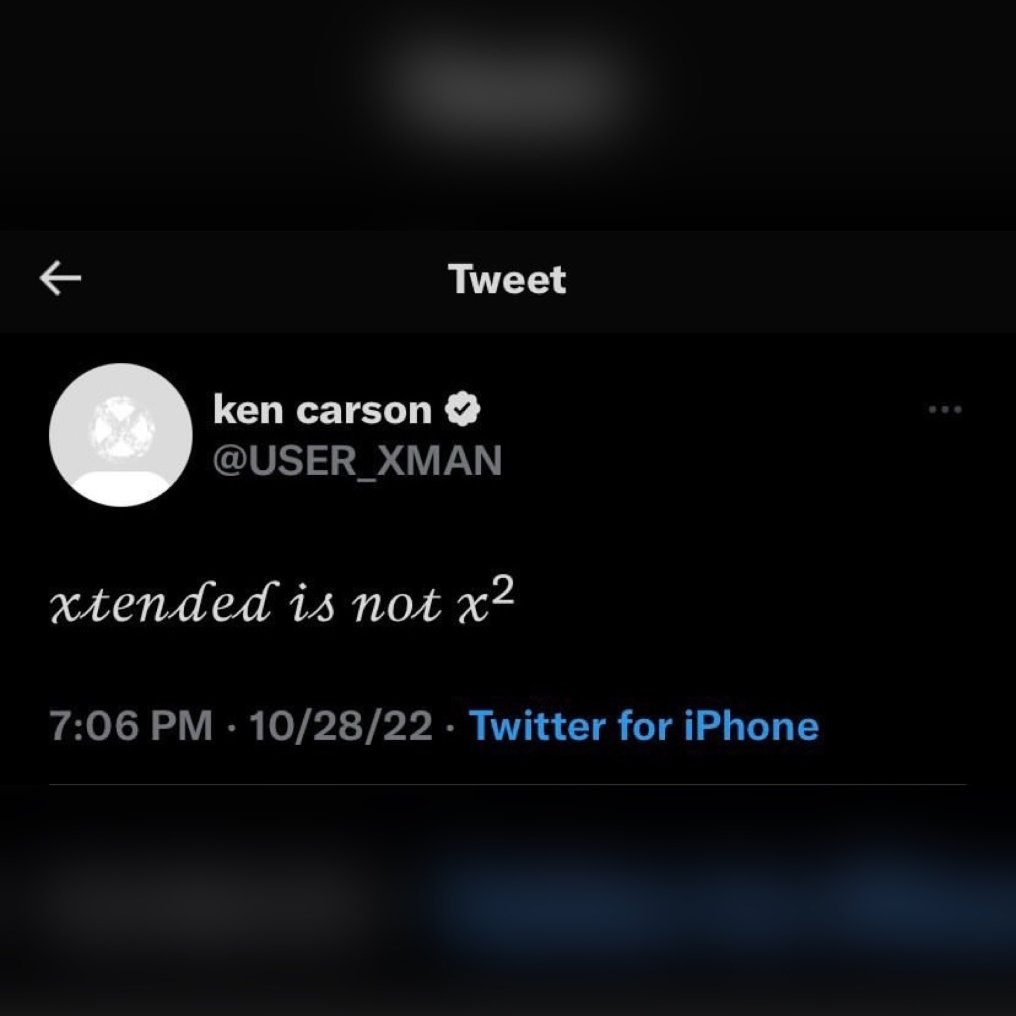 Ken Carson ⨂ on Twitter: "XTENDED and X² are two different projects." / Twitter