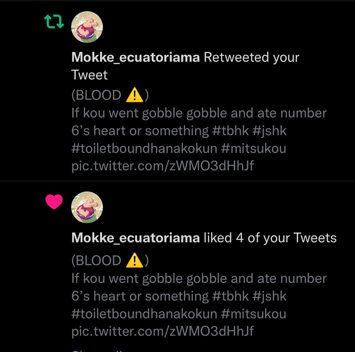 Jackie on Twitter: "STOP. WHY R U RTING MY OLD SHIT? ITS UGLY AND BAD AND EWWWWW"