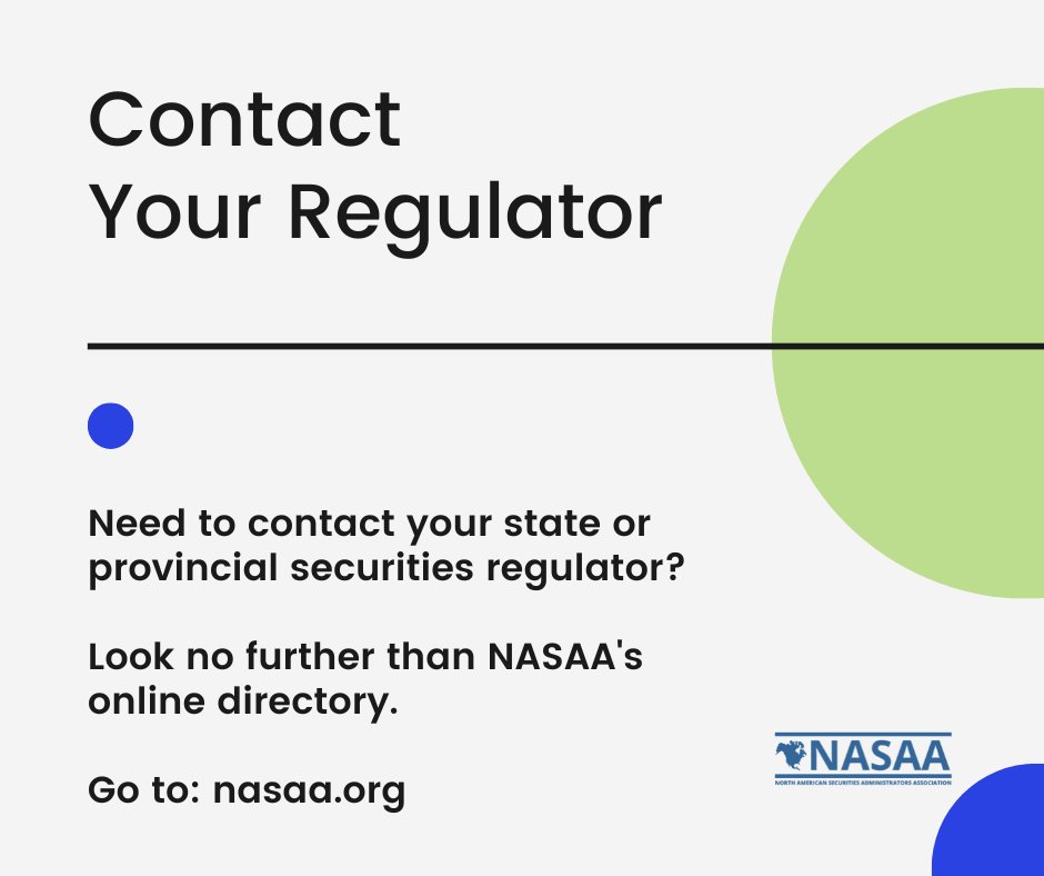 NASAA on Twitter: NASAA on Twitter: