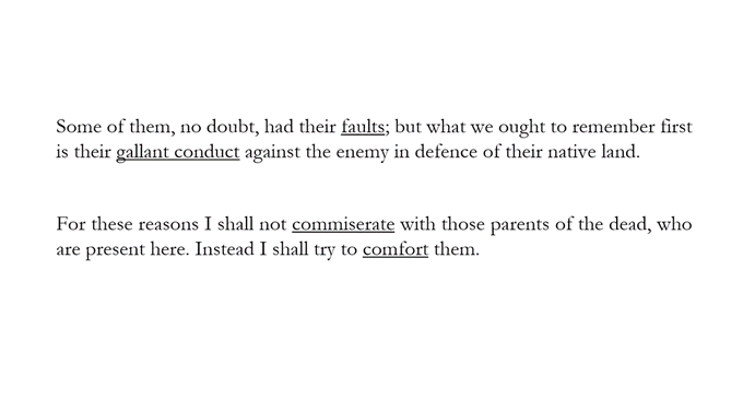 Pericles' funeral oration in 430BC - Analysing one of the greatest ...