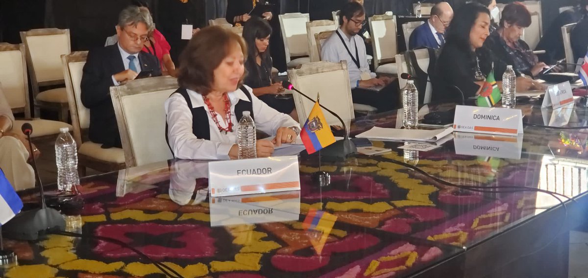 Ministerio de Cultura y Patrimonio on Twitter: "RT @Ecuador_OEA: A través de la Ministra María ...