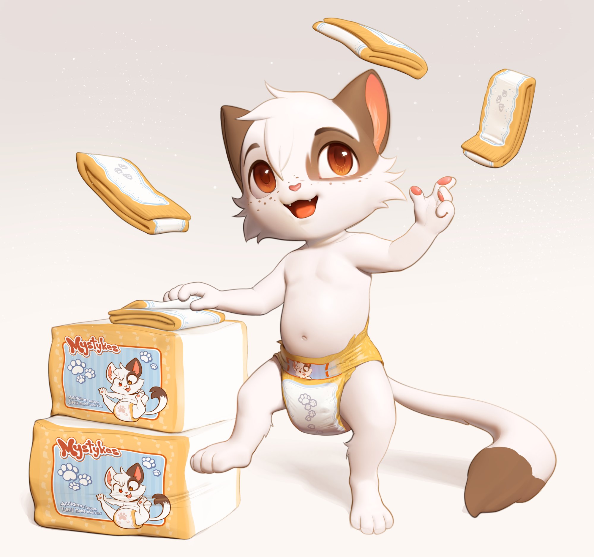 FelynArt (Commissions Closed) on Twitter: "Commission painting for @Myst_TheKitty ;w; ️ https ...