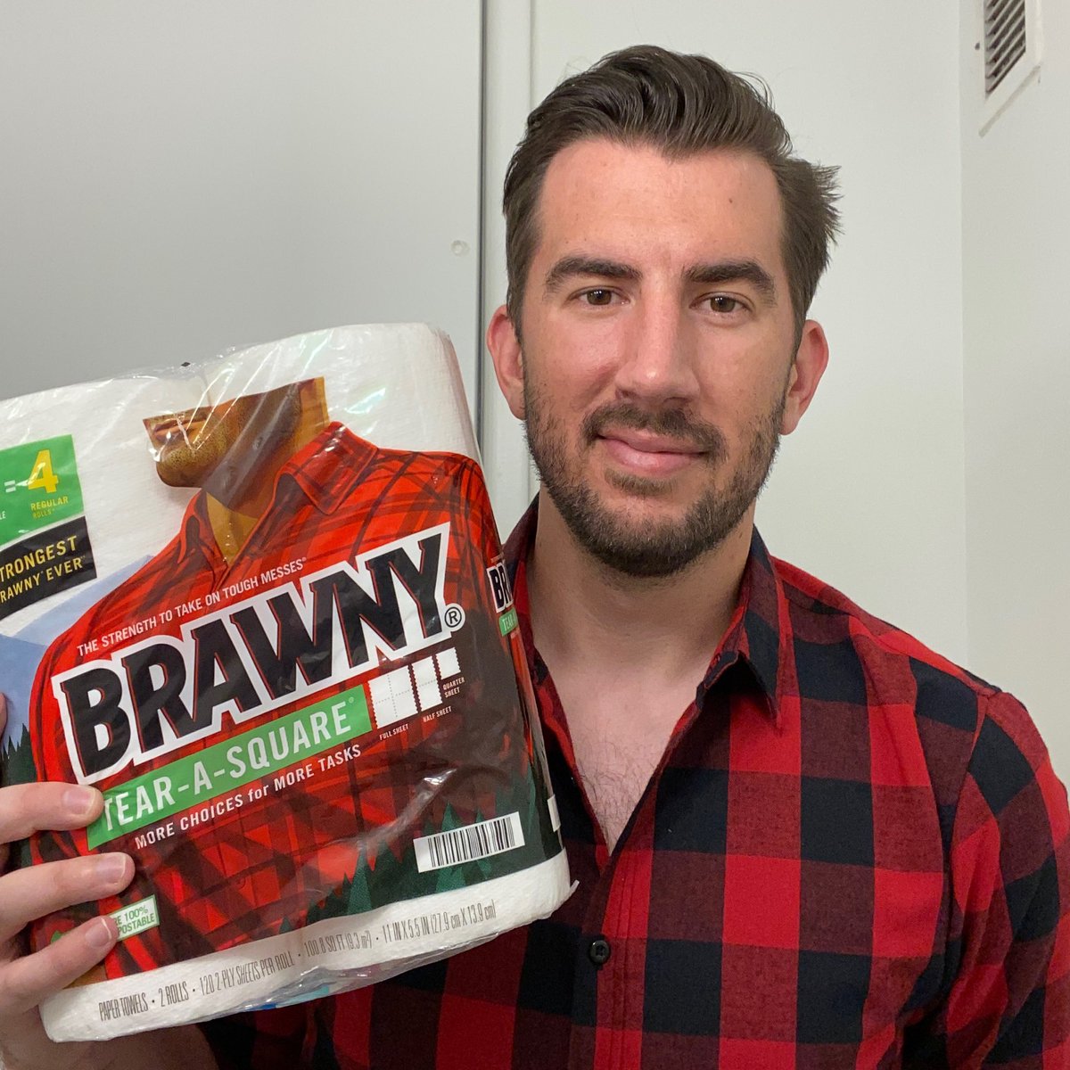 Brawny Paper Towels Guy