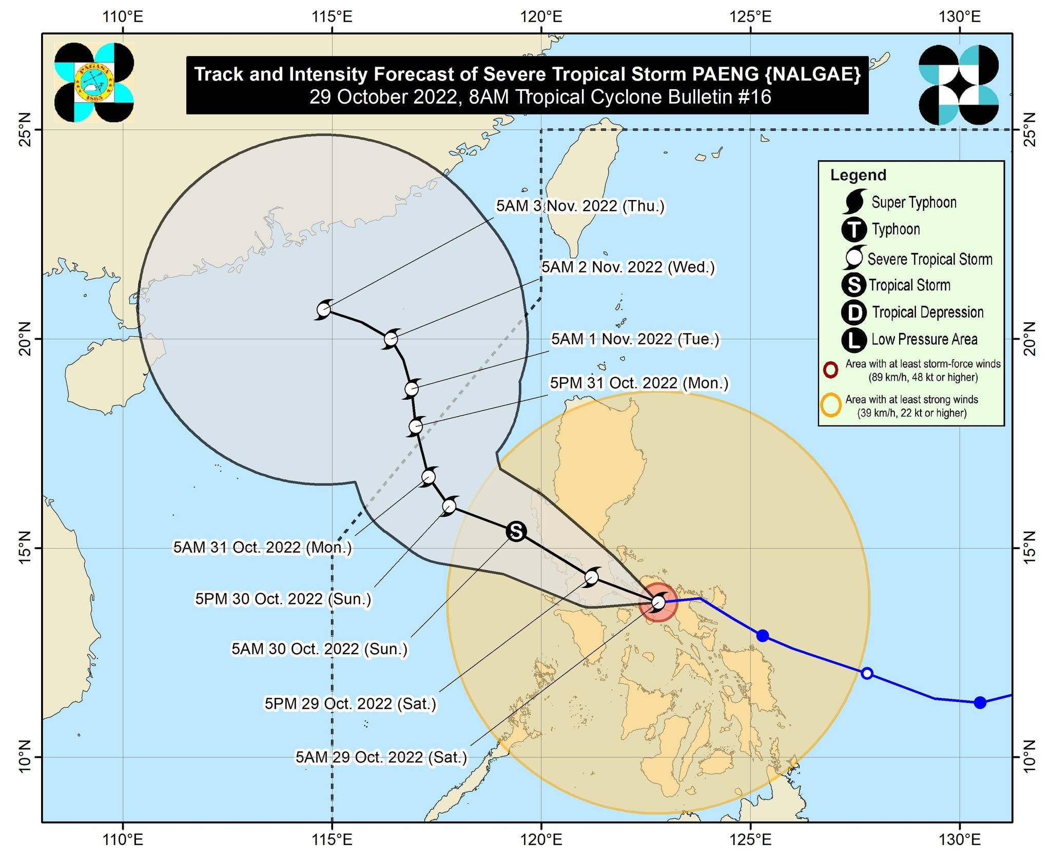 Earth Shaker PH on Twitter: "⚠️8AM UPDATE | Patuloy na nanalasa ang Severe Tropical Storm # ...
