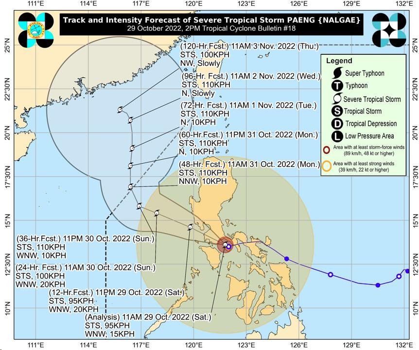 arielrojasPH Wind signal no. 3 remains in effect in Metro Manila ...