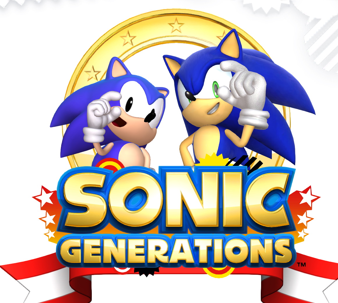 Sonic Generations Title Screen