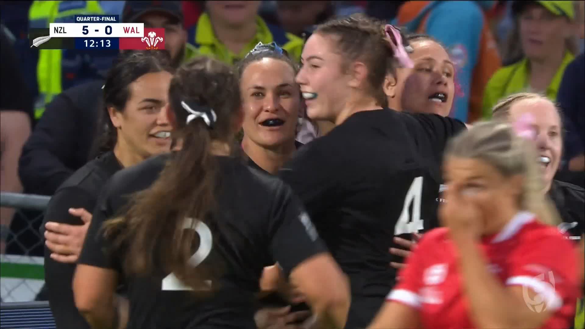 ITV Rugby on Twitter: "It's a 19th World Cup try for @PortiaWoodman 😮 She's only played eight ...