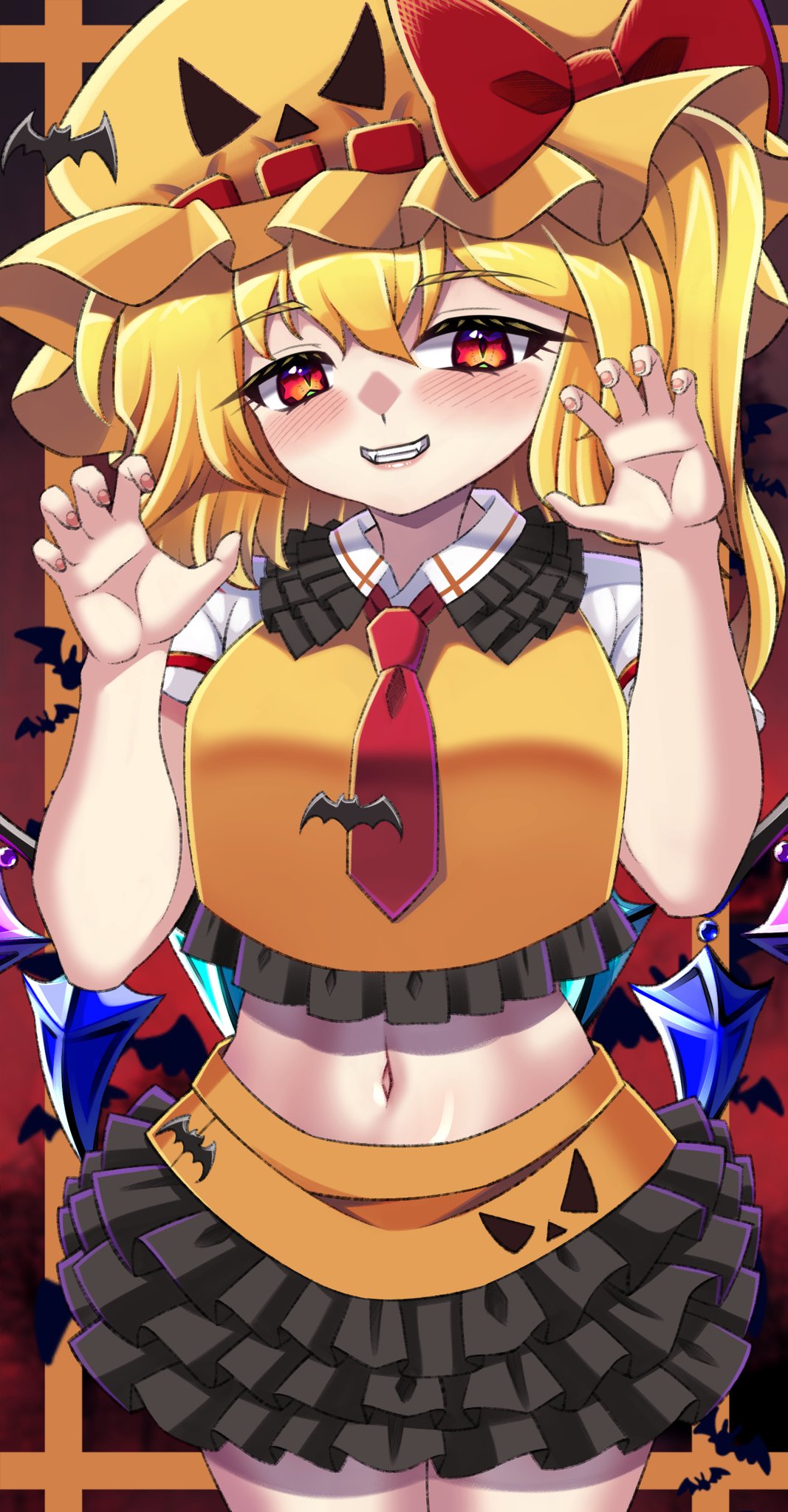 毒やなぎ@skeb受付中 on Twitter: "「お菓子をくれないと食べちゃうぞー♡」 https://t.co/rrGtfWSNVC" / Twitter