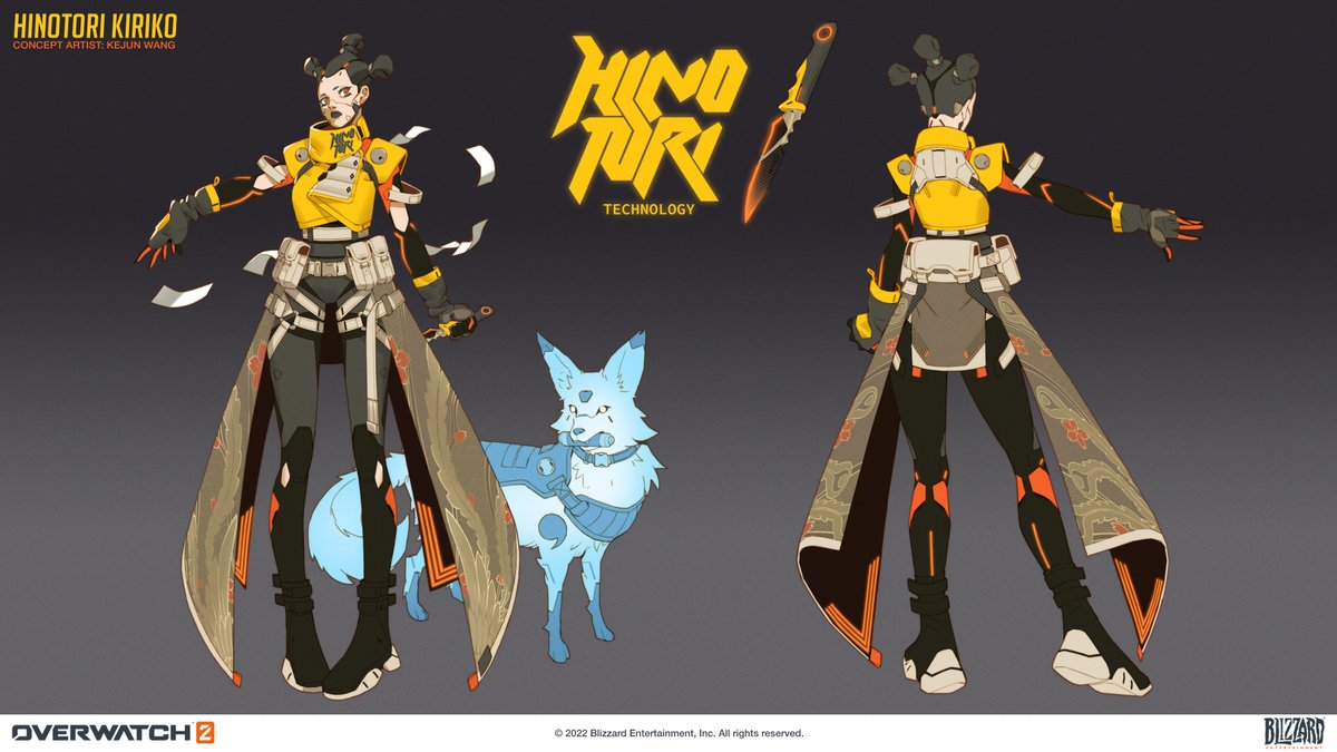 Kejun Wang on Twitter: "Got to share a few character / skin concept I worked on for Overwatch 2 ...