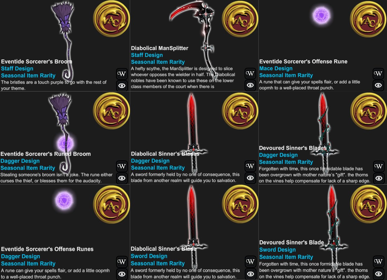AQW News Source ⚔️ on Twitter: "You will need x202 Ghastly Gummies and 33,922 Treats to acquire ...