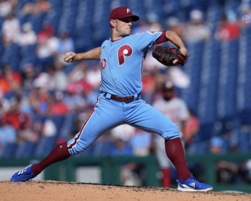 David Robertson in a nice Phillies uniform. Stirrups Now! @uniformcritic