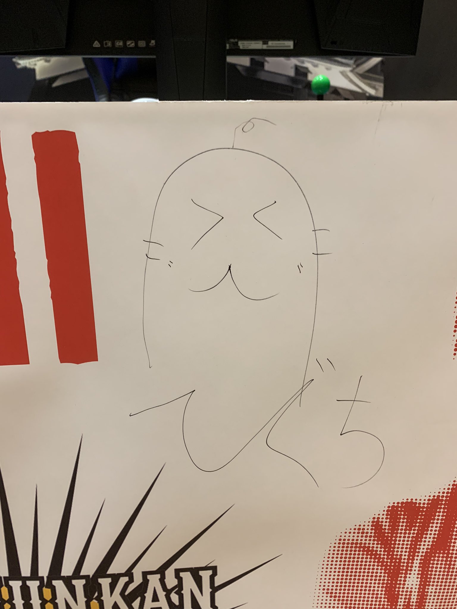 SS熊本|ひぐち(Higuchi) on Twitter: "そういえばサイン今度こそ決まりました。色々考えた結果くまモンじゃなくてこんな感じのキャラにしました。名前決めてないのでかわいいの ...