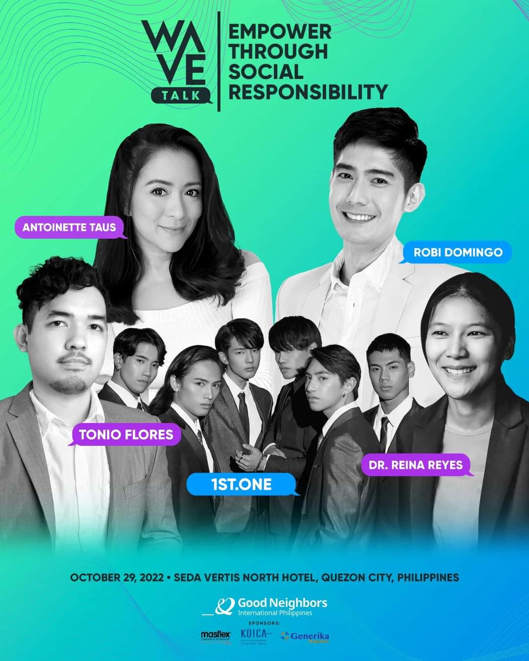 1st.One on Twitter: "WAVE TALK. Honored to have a chance to inspire and EMPOWER THROUGH SOCIAL ...