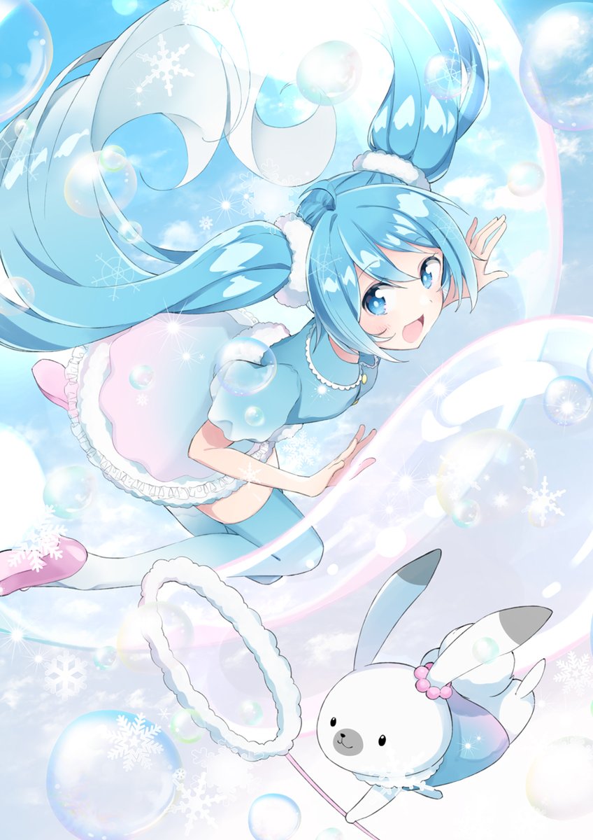 初音ミク ,ラビット・ユキネ 「じらまつさんがデザインした雪 初音ミク ,ラビット・ユキネ 「じらまつさんがデザインした雪