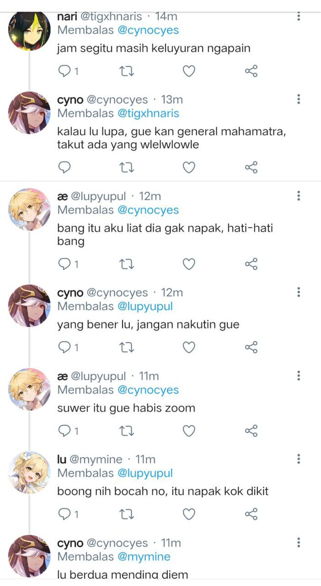 ON 📩 | BACA RULES DI LIKES on Twitter: "au! cw // layno , layla x cyno Ketika seorang mahamatra ...