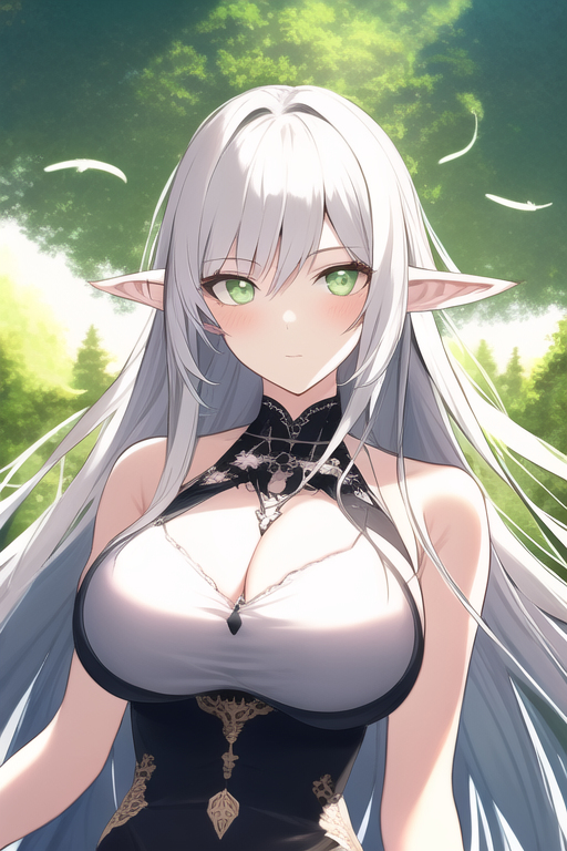 柯西不等式 on Twitter: "NovelAI 30 #NovelAI #巨乳 #魅惑の谷間 #NovelAIDiffusion #AI #銀髪 #少女 #elf #極上の女体 #魅惑の ...