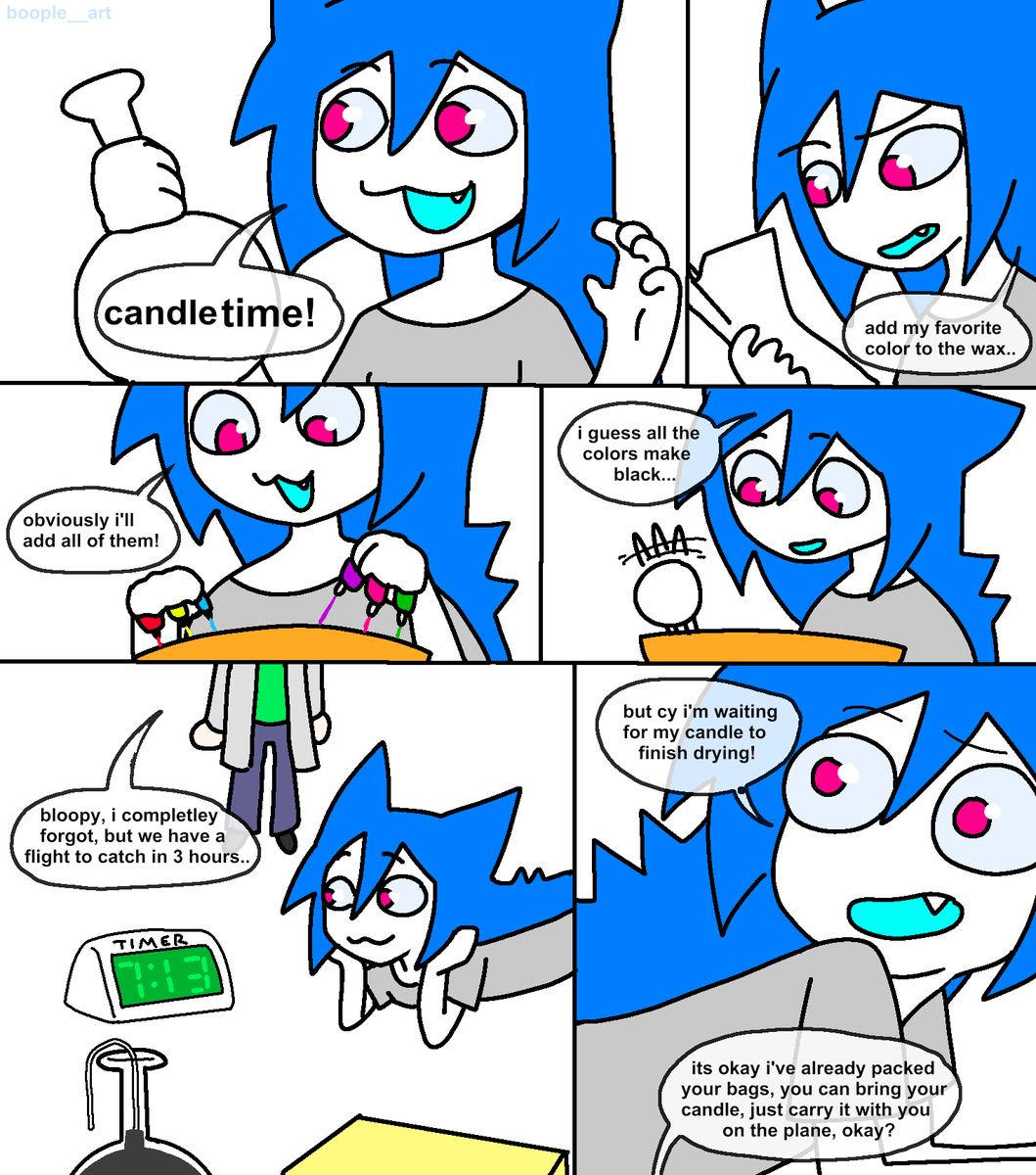 「im really close 2 being able to release the webcomic i've be」bloopy ꒰꒰꒰ᓚᘏᗢの漫画