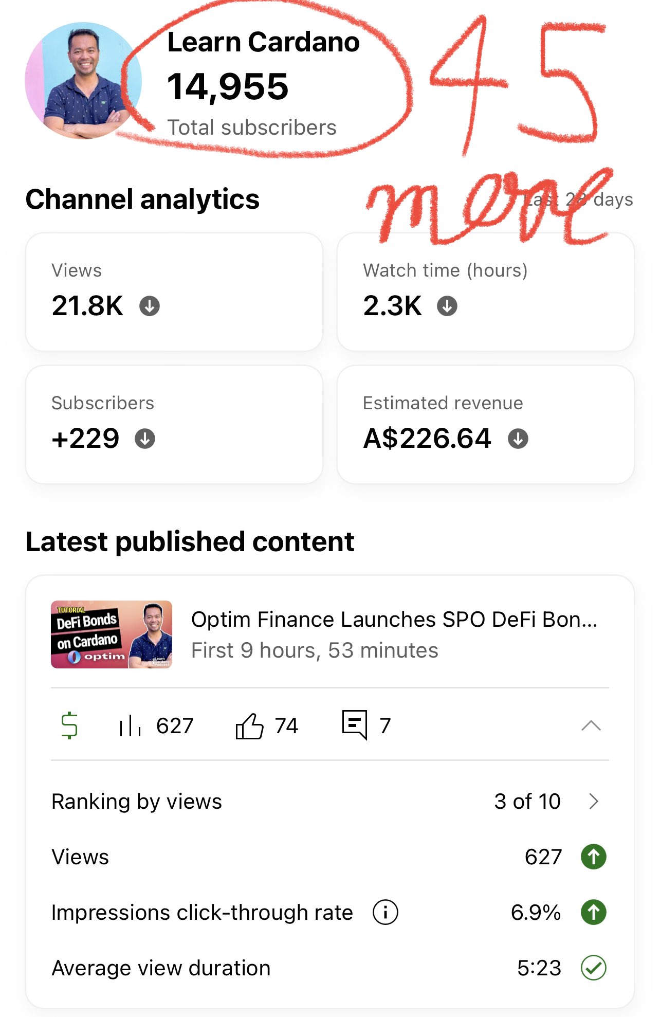 Pete | Cardano ₳mbassador, SPO, YTer 🍍🍕👌 on Twitter: "Come on. This grind to 15k subs is tough ...