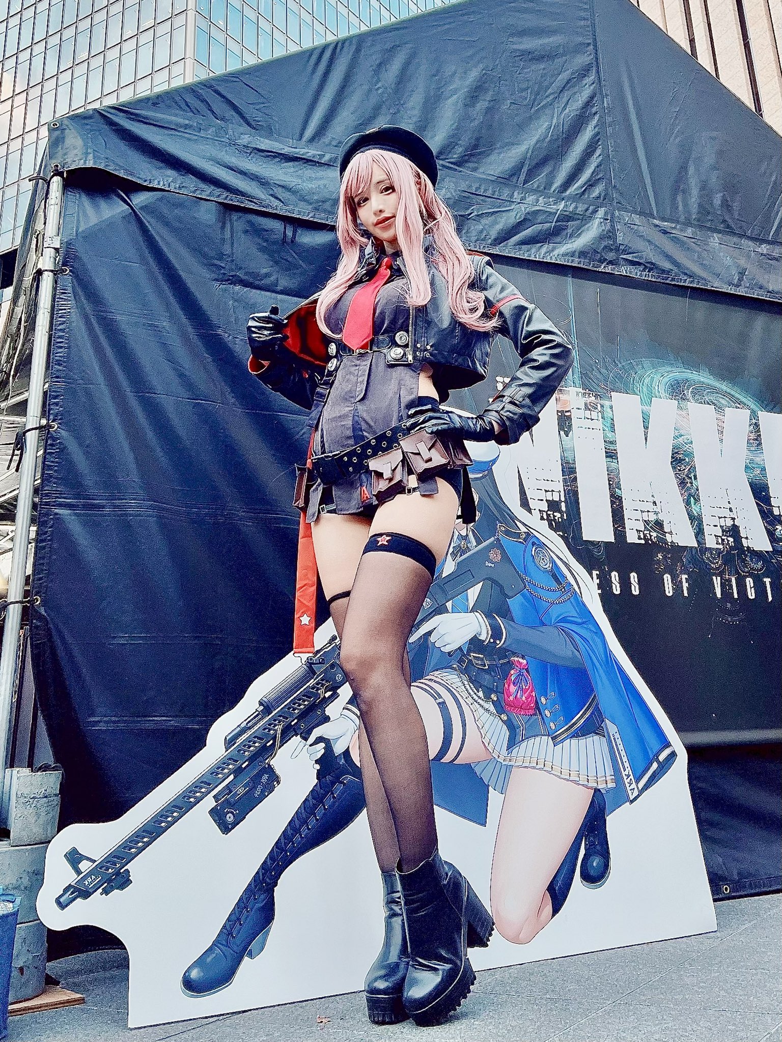 羽生ゆか ️🖤 C101東地区コ37b on Twitter: "#池ハロ2022 #NIKKE ラピのコスプレさせていただきました！ 撮影してくれたみなさまありがとう( ⸝⸝•ᴗ ...