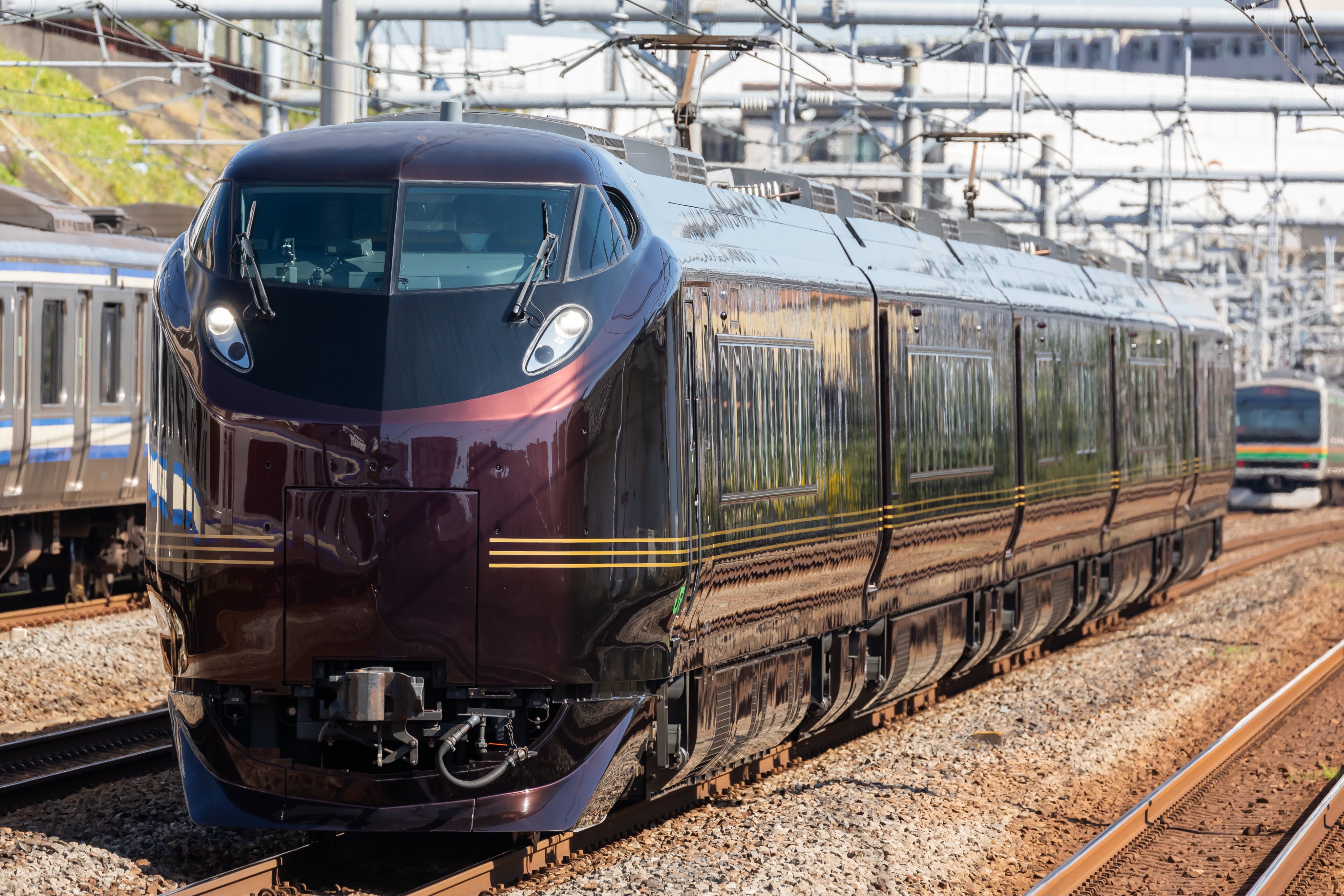 貫車 on Twitter: "E655系の団臨を撮りに行ってました。 ベタですが新子安駅先で狙いました。（というか横浜エリアだとここくらいしか光線的に微妙だと思ったので・・・） https ...