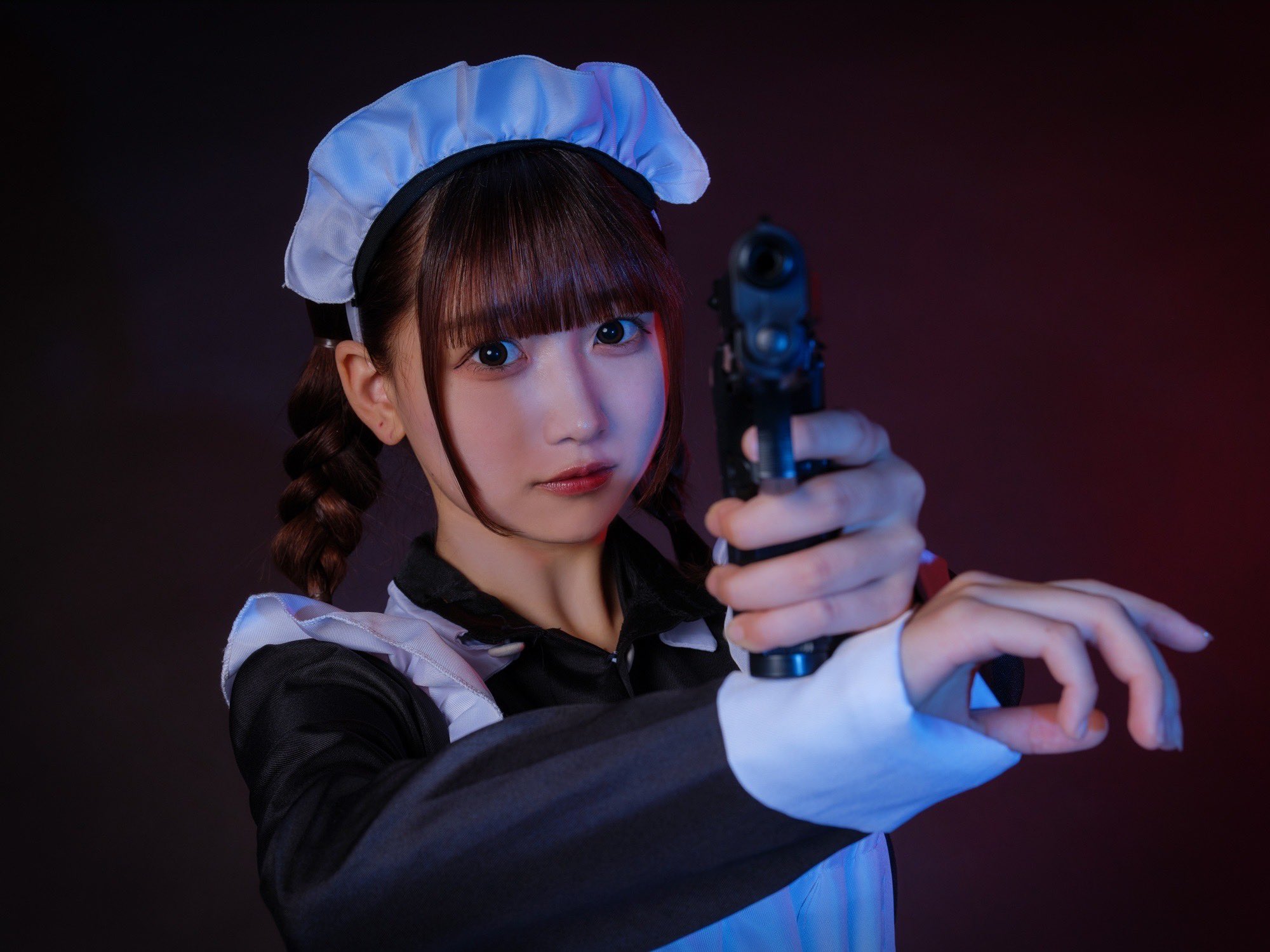 iLiFE!【あいらいふ】1月25日Zeppワンマン on Twitter: "【アイドルだったのに、戦闘メイドに転生したので異世界でも無双する】 ༒向日えな༒ 「貴方の心..撃ち抜いてあげ ...