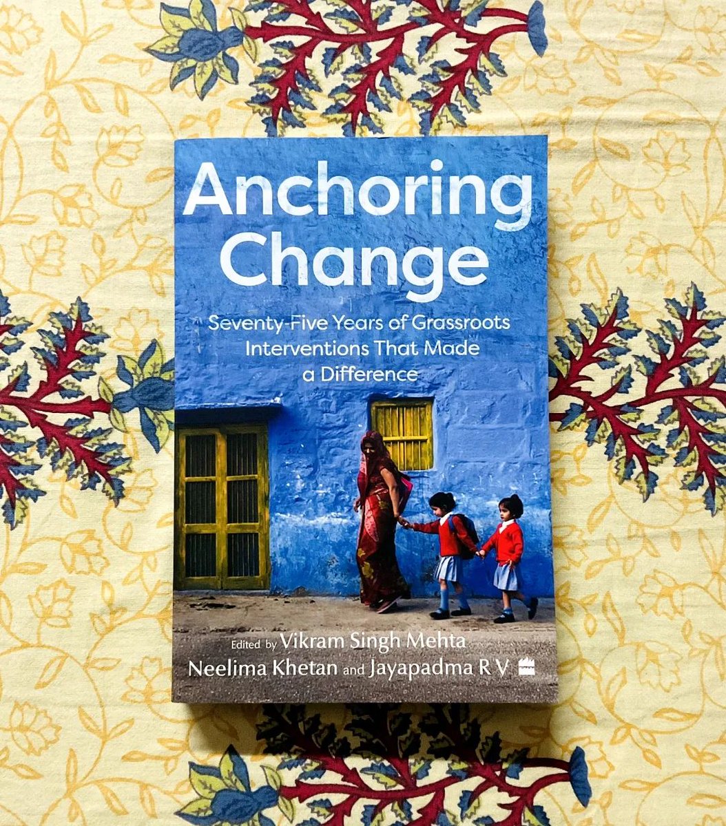 .@HarperCollinsIN's book 'Anchoring Change: Seventy-Five Years of ...
