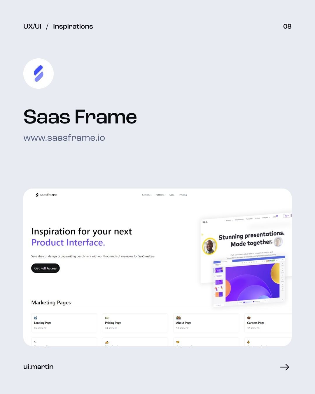 Stefan on Twitter: "6) Saas Frame - https://t.co/467CGE96yM https://t.co/BYrXFSm0Sv" / Twitter