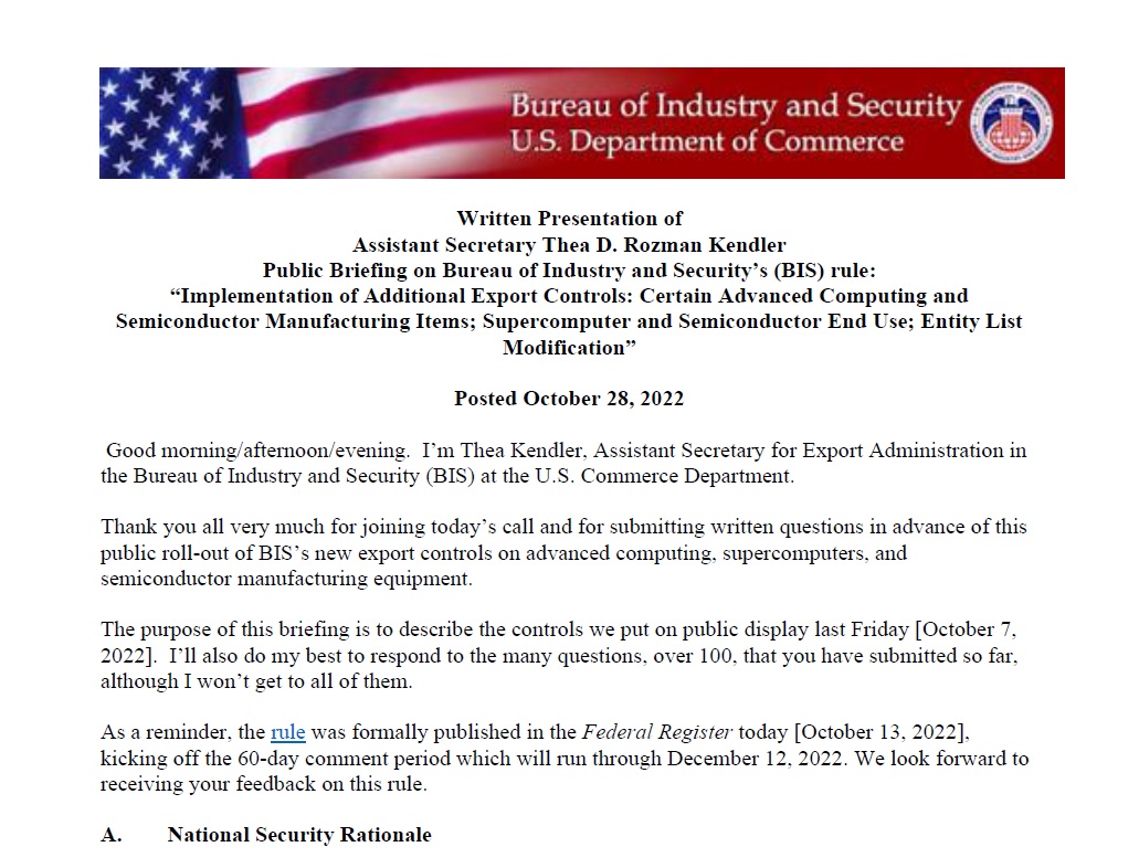 OGAWA, Tadashi on Twitter: "=> Written Presentation of Public Briefing, Oct 13, 2022 on BIS rule ...