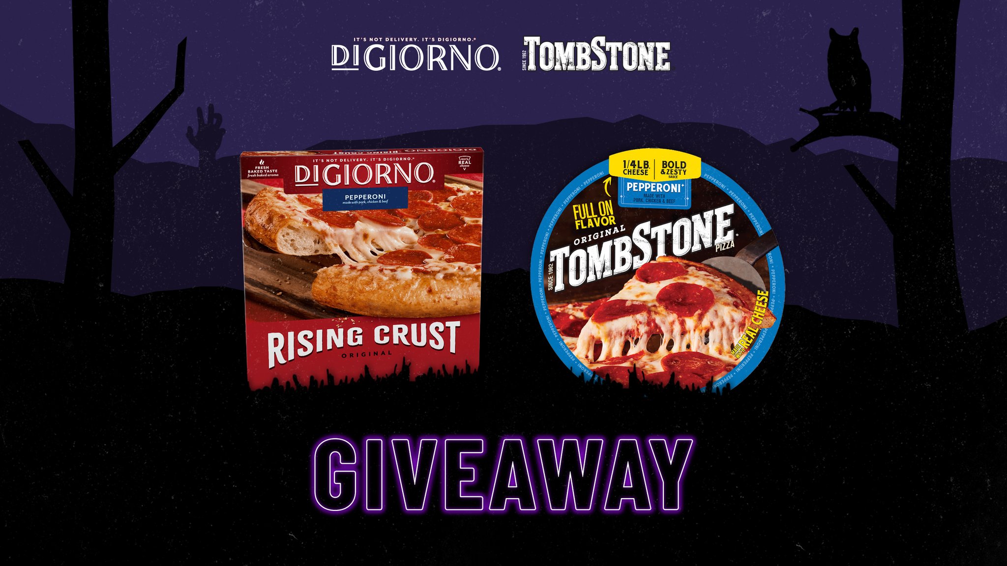 DiGiorno on Twitter: "Enter the 31 Days of DiGiorno by the 31st and you could win DiGiorno AND ...