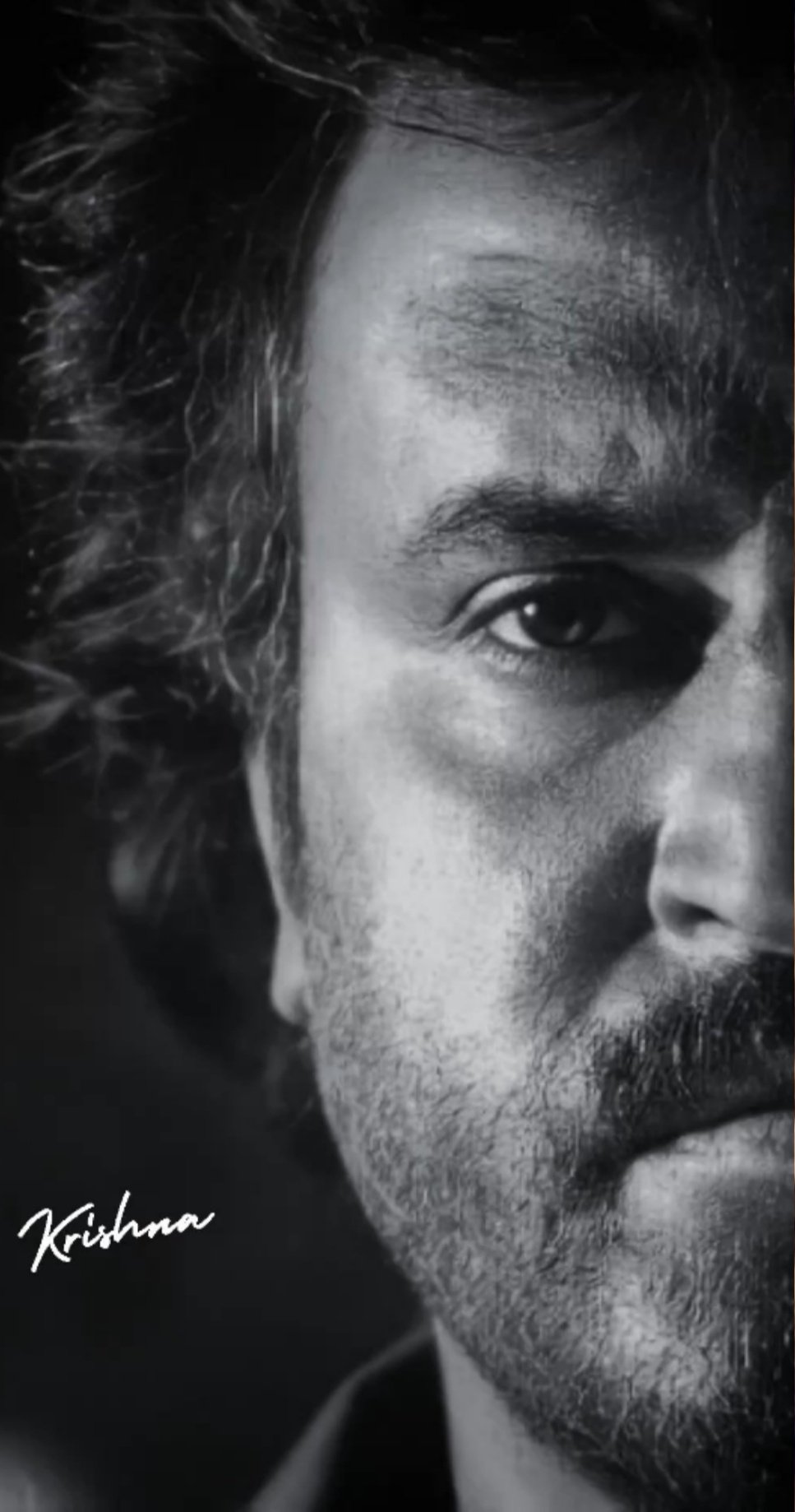 Thalapathi Rajini Stills Black And White