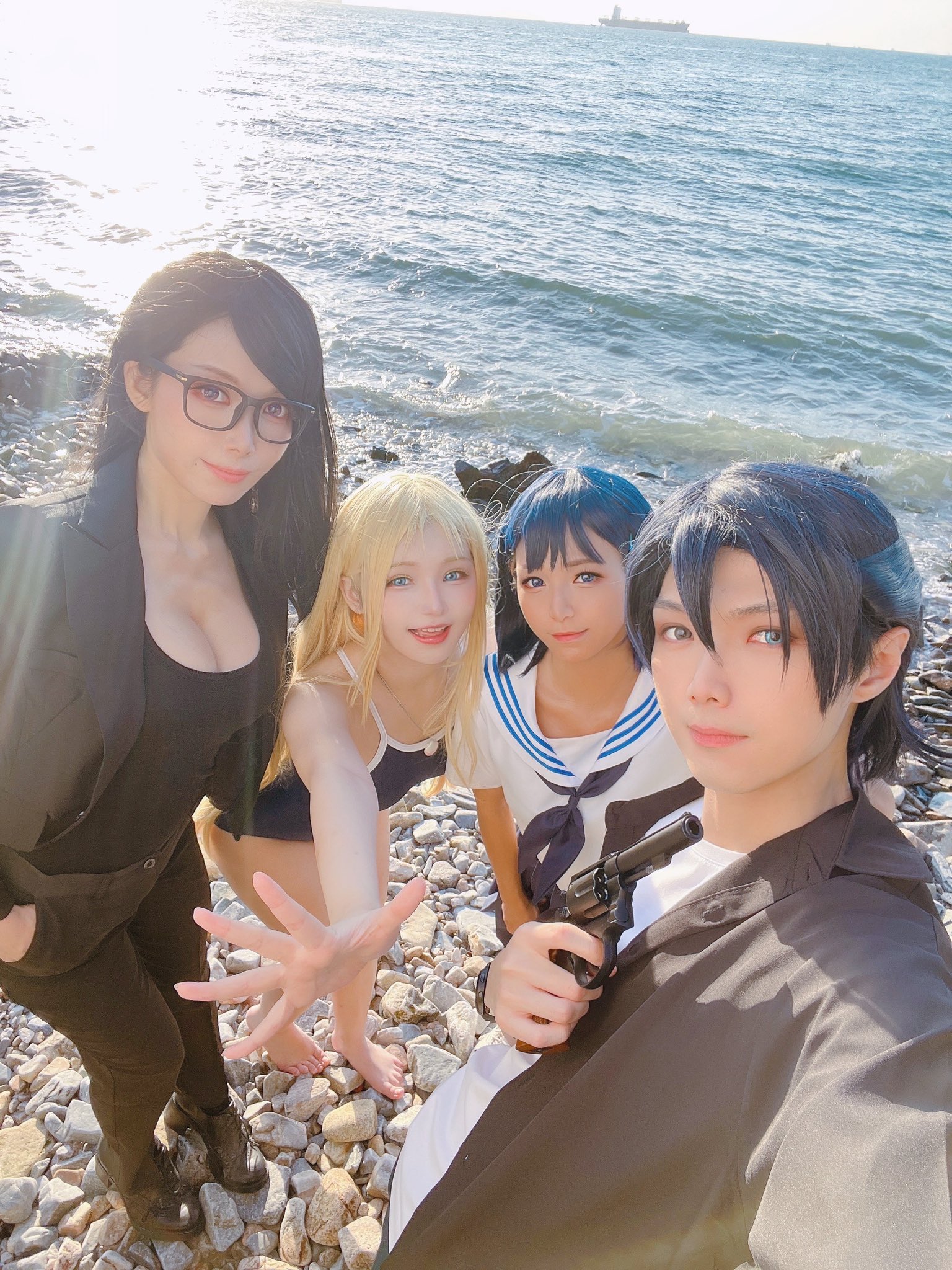 はなり🌸C101土曜日東キ26b on Twitter: "さよなら、サマー #サマータイムレンダ 網代 慎平/ @TokyoTsubasa 小舟 潮/ @TakanashiHanari 小舟 ...