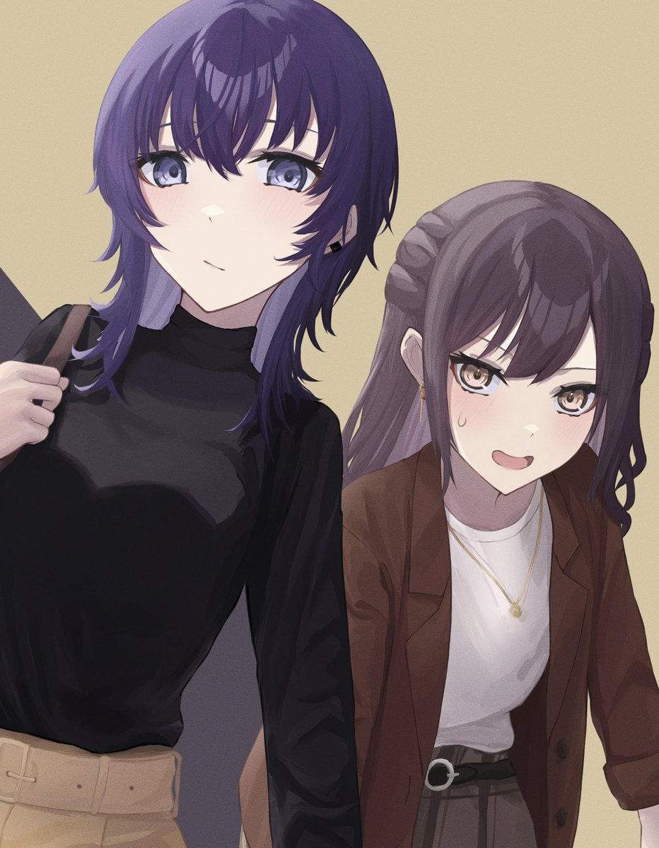 まふえな「同棲しているまふえな(妄想) #prsk_GL 」胡乱茶の漫画