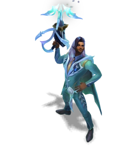 「Reminder the Crystal Rose Akshan Tiffany」|Spideraxeのイラスト