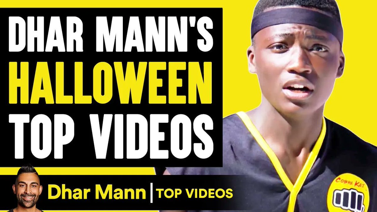 Dhar Mann on Twitter: "Dhar Mann Top HALLOWEEN VIDEOS! | Dhar Mann https://buff.ly/3gWzI2Z"